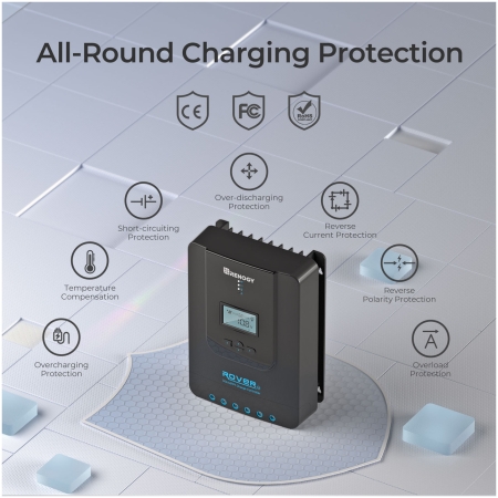 Renogy 30A MPPT 12V 24V Smart Solar System Charge Controller - TreeTrench