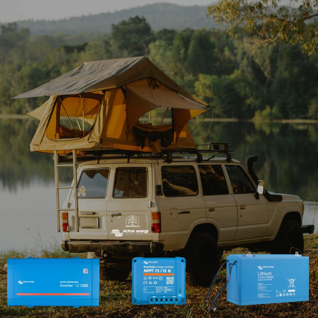 Victron 1.2kva Prewired Easy DIY Off Grid Solar Kit Small Camper Van