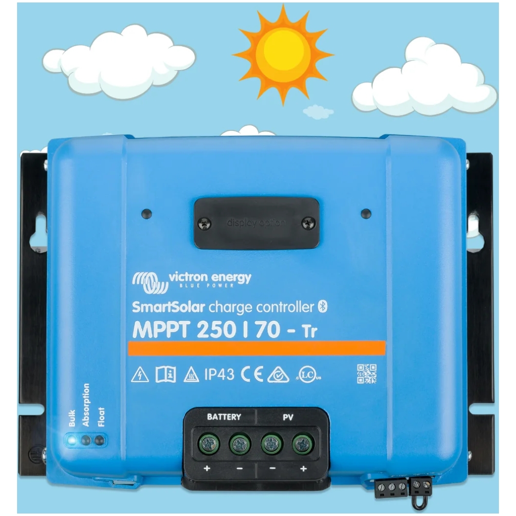 Victron Energy 250V With Display Smart MPPT Solar Battery Charger ...