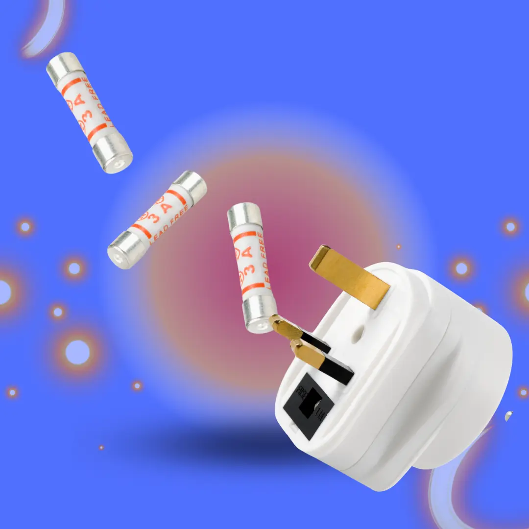 3 Amp 5 Amp 13 Amp UK Plug Fuses Set For Appliances